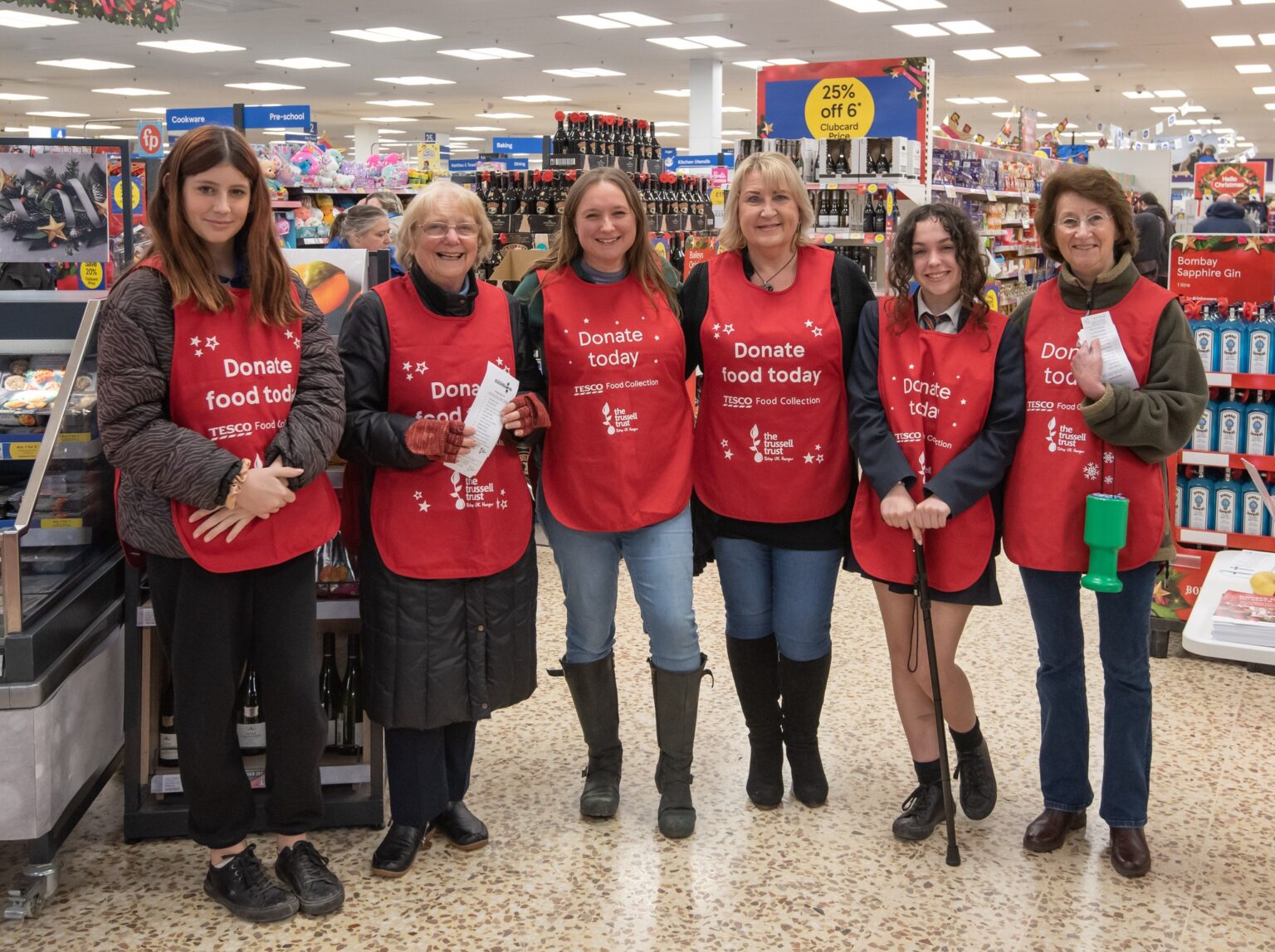 Tesco – our biggest collection ever! | Andover Foodbank